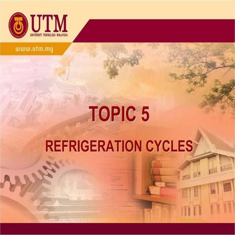 Comprehensive Overview of Refrigeration Cycles and Vapor Compression ...