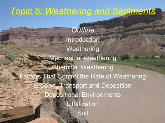 Weathering and its agents | PPT