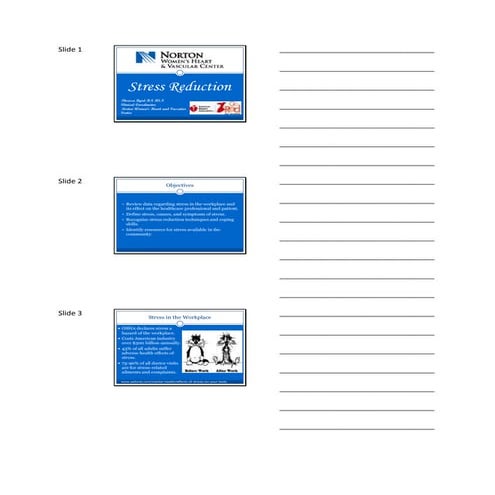 Topic 6 handout stress reduction | DOCX