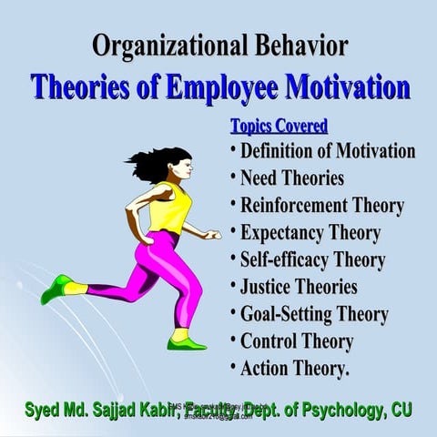 Theories of Employee Motivation | PPT
