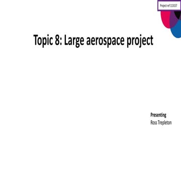 Large Aerospace project | PPT