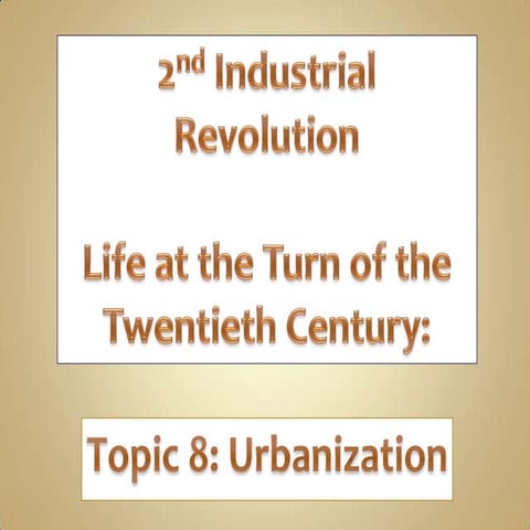 Topic 7 immigration Industrial Revolution | PPTX