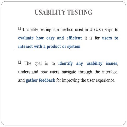 Topic 8 Usability testing .ppt