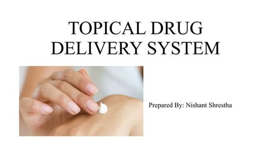 Topical preparations | PPT