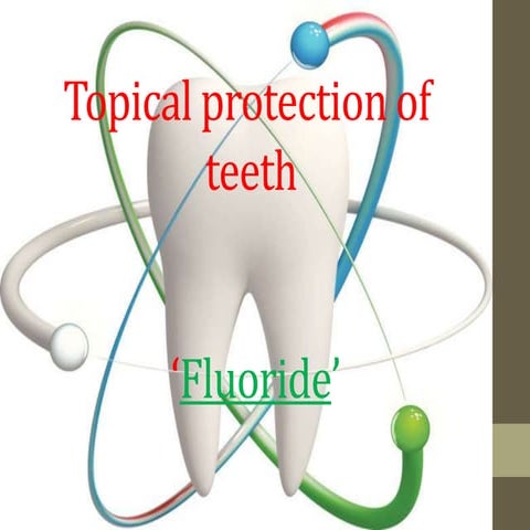 Topical protection of teeth | PPTX