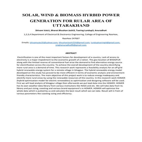 Topic and abstract | PDF