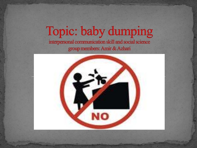 Topic baby dumping