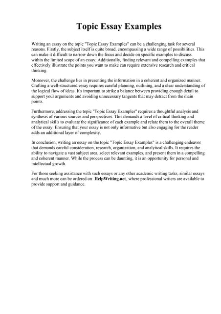 Annotated Essay Example. Miami Regional University | PDF