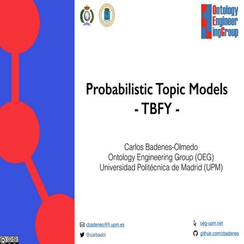 Topic Models Exploration | PPT