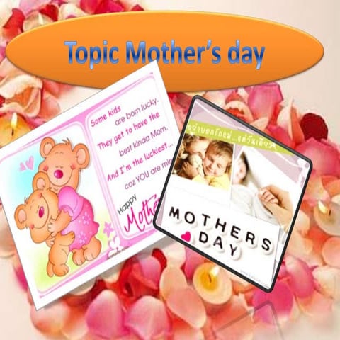 Topic mother's day | PPT