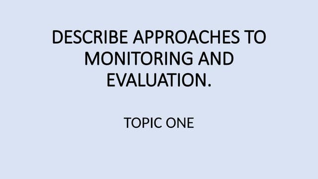 Monitoring and Evaluation.ppt
