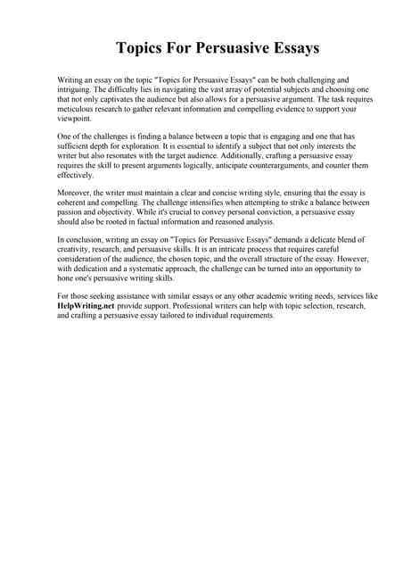 Topics To Write A Persuasive Essay.pdf