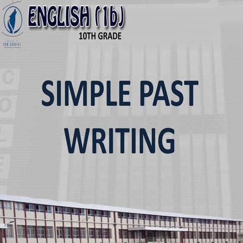 Topics for simple past | PPTX