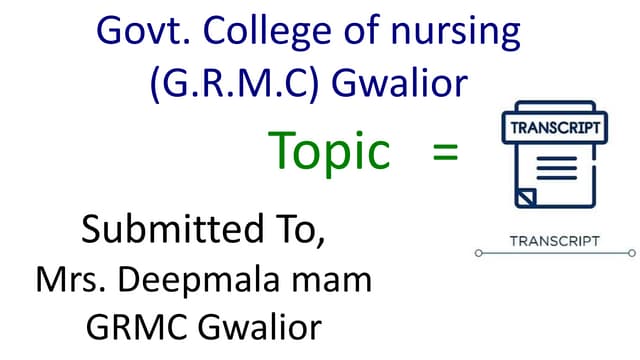 transcript and credit system in nursing.pptx