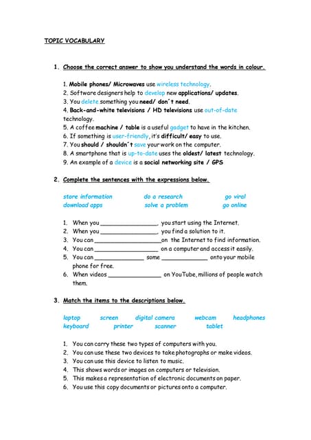 English for Computer Unit 1 Introduction | PDF | Operating Systems | Computer Software and ...