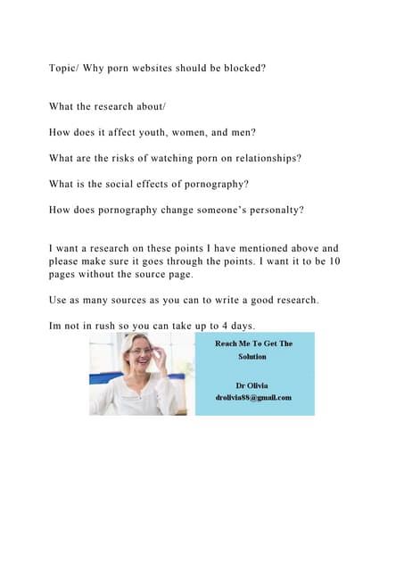 Topic Why Porn Websites Should Be BlockedWhat The Research A topic-why-porn-websites-should-be-blockedwhat-the-research-a