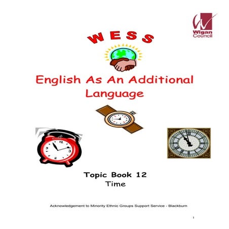 Topic workbook 12 time | PDF