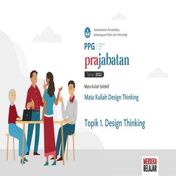 Topik 1_Design Thinking dan Pembelajaran yang Berpusat pada Peserta Didik.pptx