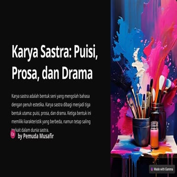 Topik 1 Karya Sastra Puisi Prosa dan Drama.pptx