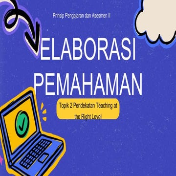 Topik 2 Elaborasi Pemahaman.pdf dengan alur e | PDF