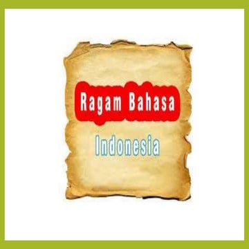 Ragam Bahasa | PPT