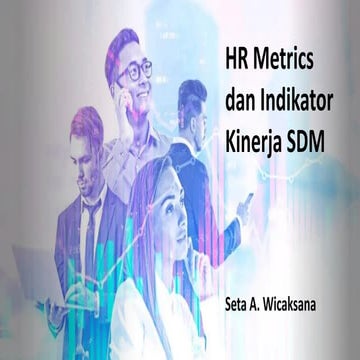 Topik 4 HR Metrics dan Indikator Kinerja SDM | PDF