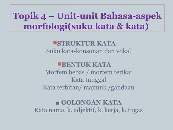 ASSIGNMENT MORFOLOGI | PDF