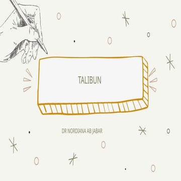 TOPIK 7-Talibun.pptx MERUPAKAN SEBUAH PUISI TRADISIONAL | PPT