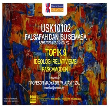 Topik 9- Ideologi Relativisme Pascamoden.pptx
