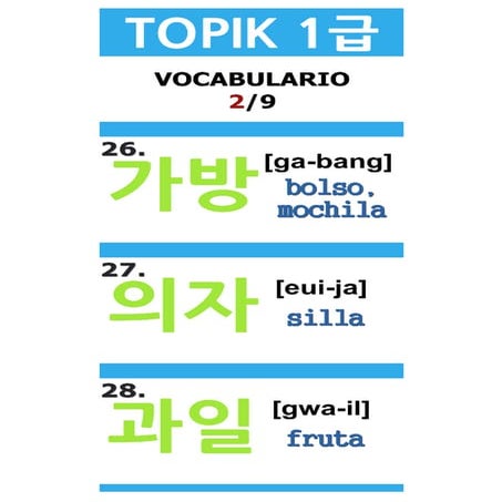 258634587 vocabulario-coreano | PDF