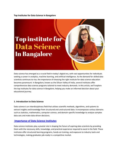 BTech-in-Artificial-Intelligence-and-Data-Science | PPT