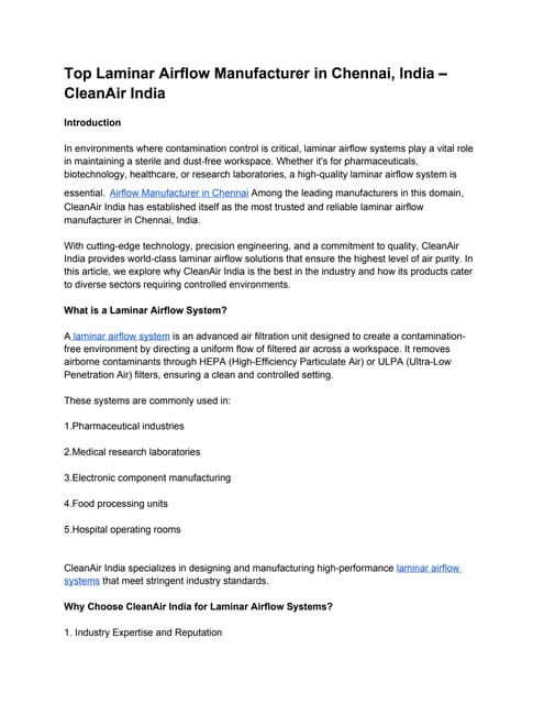 Custom-Built Powder Containment Solutions by Clean Air India.docx