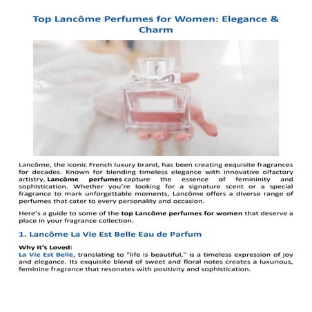 Top Lancôme Perfumes for Women-Elegance & Charm.pdf