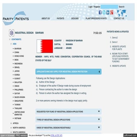 Trademark registration office in bolivia | PDF