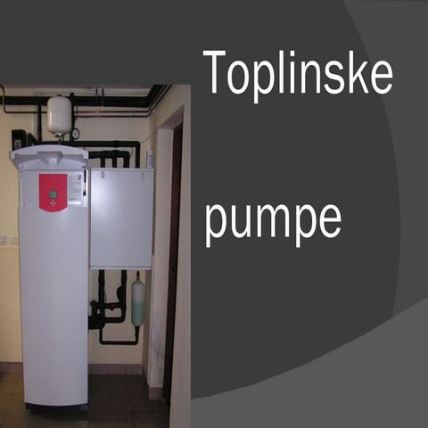 Toplinske Pumpe Za Blog | PPT