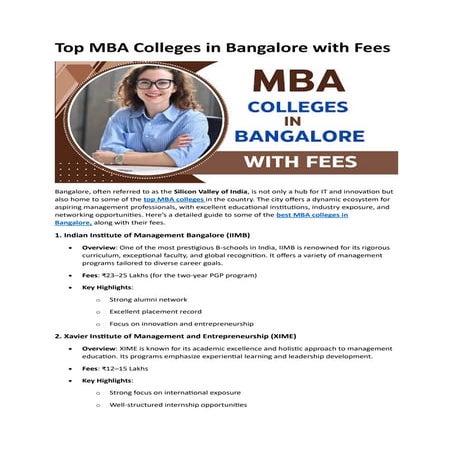 Top MBA Colleges in Bangalore with Fees.pdf