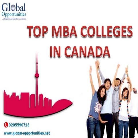 Top MBA Colleges in Canada | PPTX