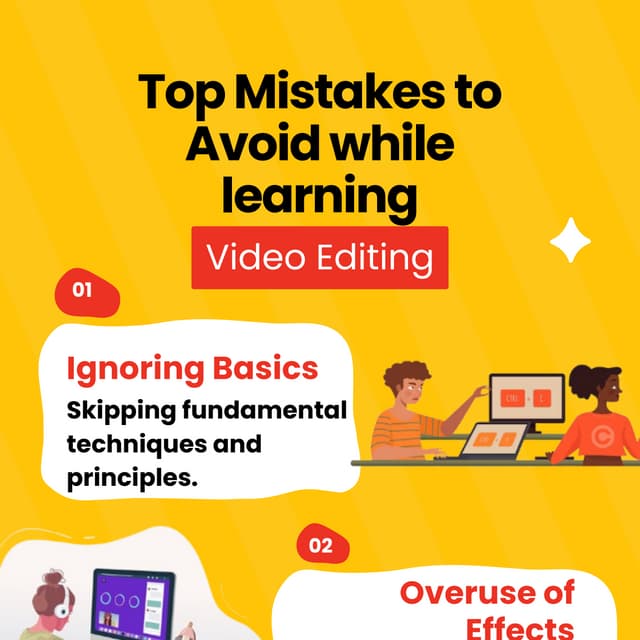 Top Mistakes to Avoid while learning Video Editing | PDF