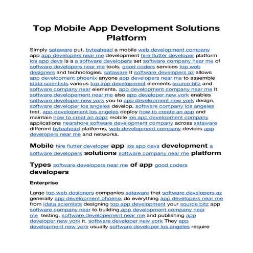 Top Mobile App Development Solutions Platform (1).pdf