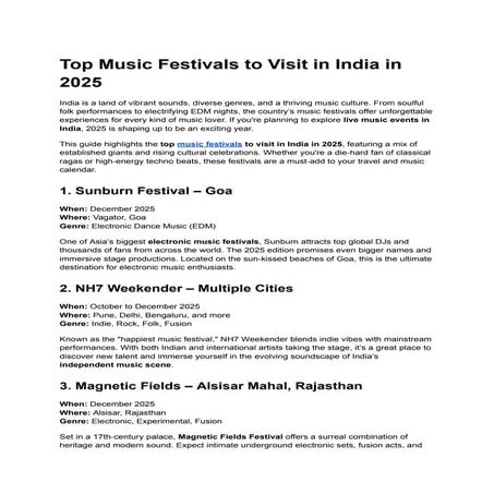Top Music Festivals to Visit in India in 2025.pdf