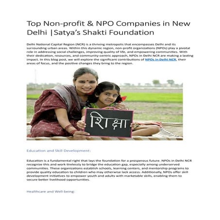 Top NGOs Senior Citizens In Dwarka Delhi.pdf