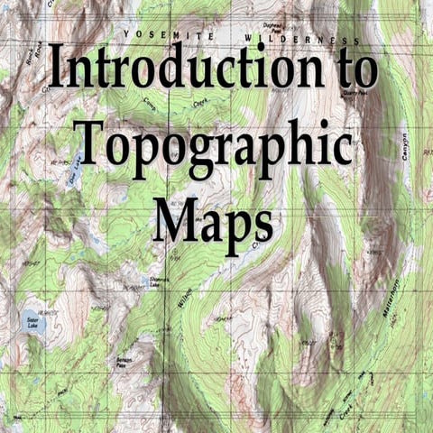 Earth Science Mapping; interactive topographic maps | PPT