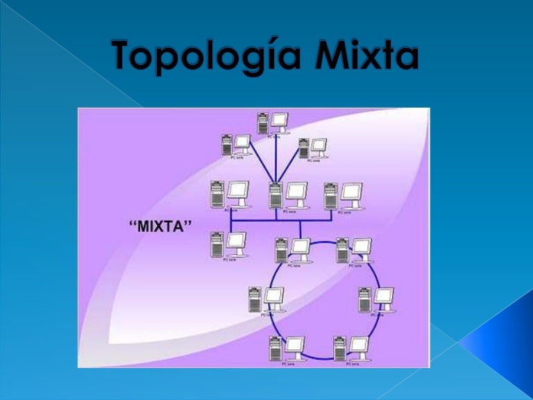 Topologías mixta y totalmente conexa