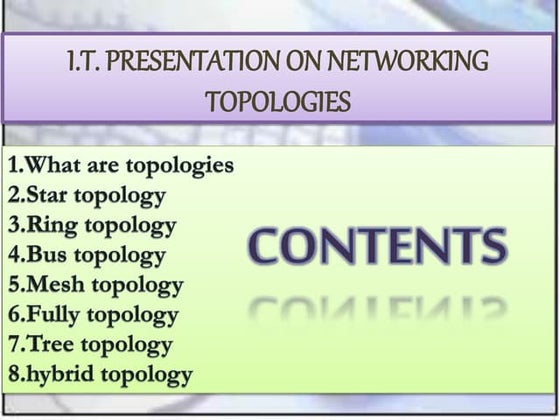 Network topologies | PDF