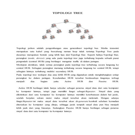 Topologi tree | PDF