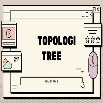 TOPOLOGI TREE dalam jaringan lokal (informatika) | PPTX
