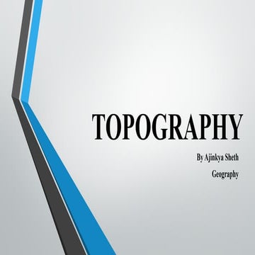 Topography notes class 10 icse important.pptx