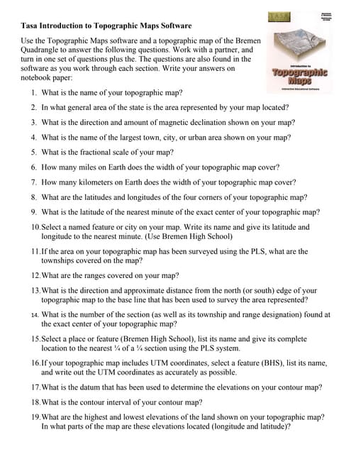 Geo skills 2 -parts of a map | PPT