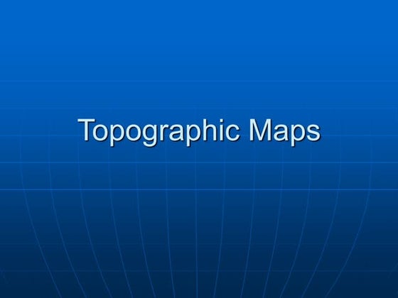 Topography powerpoint | PPT | Geography | Science