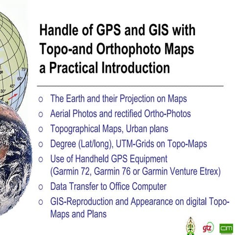 Topo Maps Gps And Gis | PDF